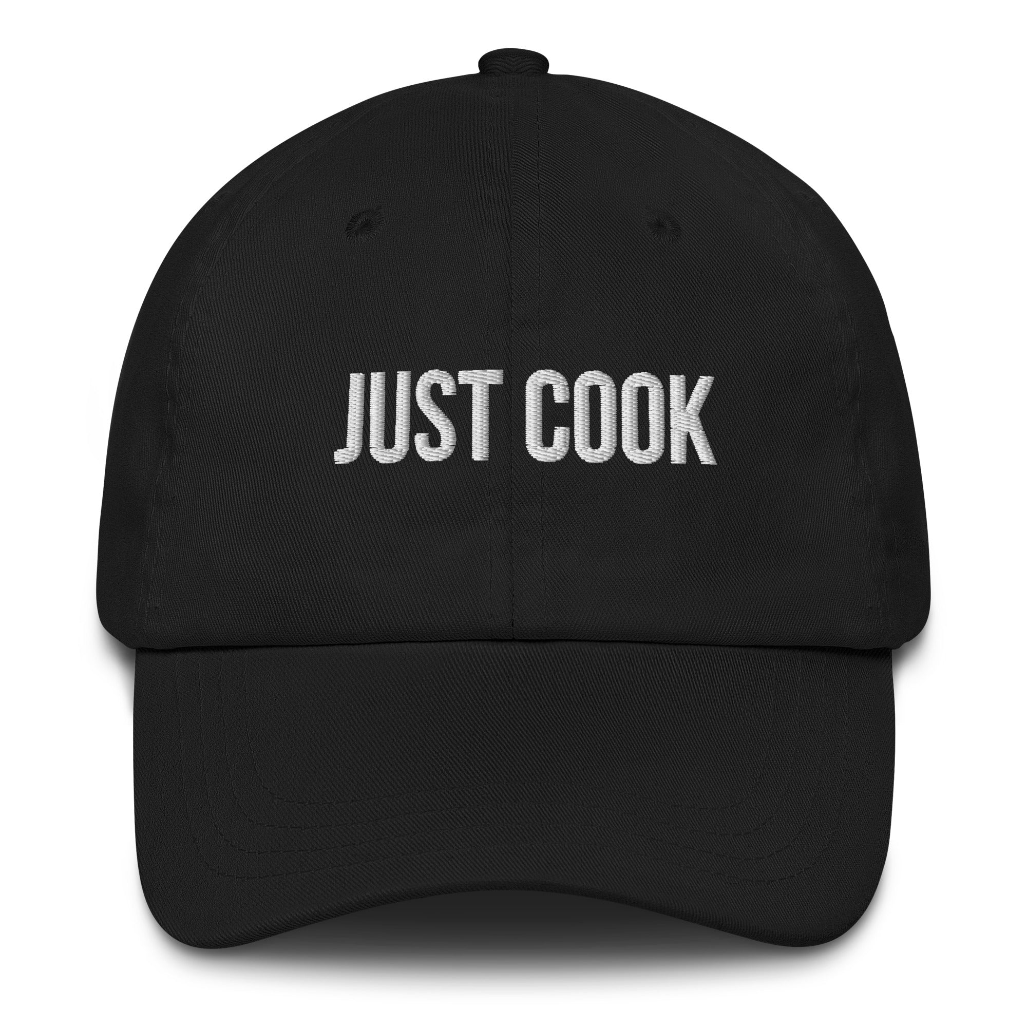Just Cook Dad Hat - Dark Colors – Chef's PSA Store